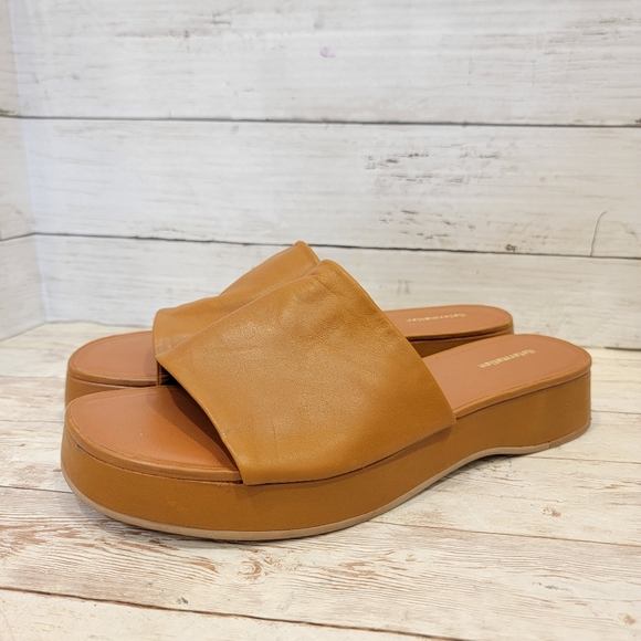 Reformation | Shoes | Nwob Reformation Rue Platform Slide Sandals In ...